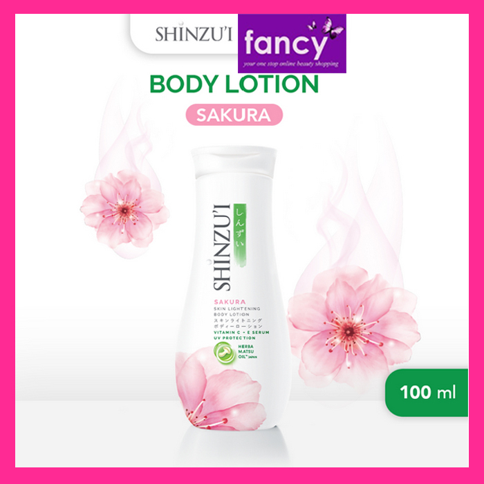 Jual Shinzui BODY LOTION 100 ml Skin Lightening Mencerahkan Kulit ...