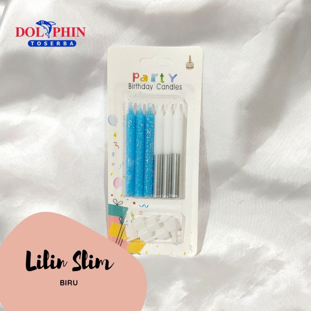 Jual Candle Party Lilin Ulang Tahun Pesta Party Metalik Kecil dan ...