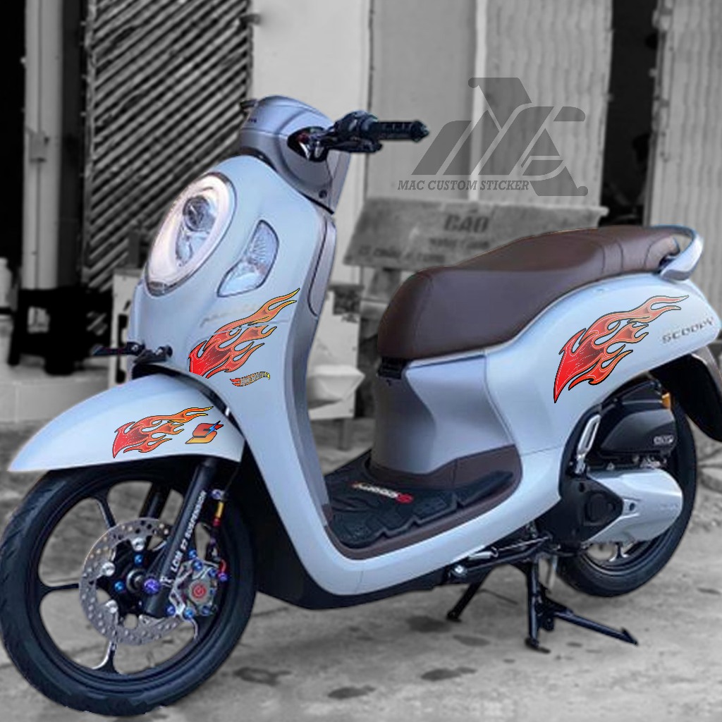 Jual STRIPING VARIASI SCOOPY 2021 API HOT WHEELS / STRIPING SCOOPY 2017 ...