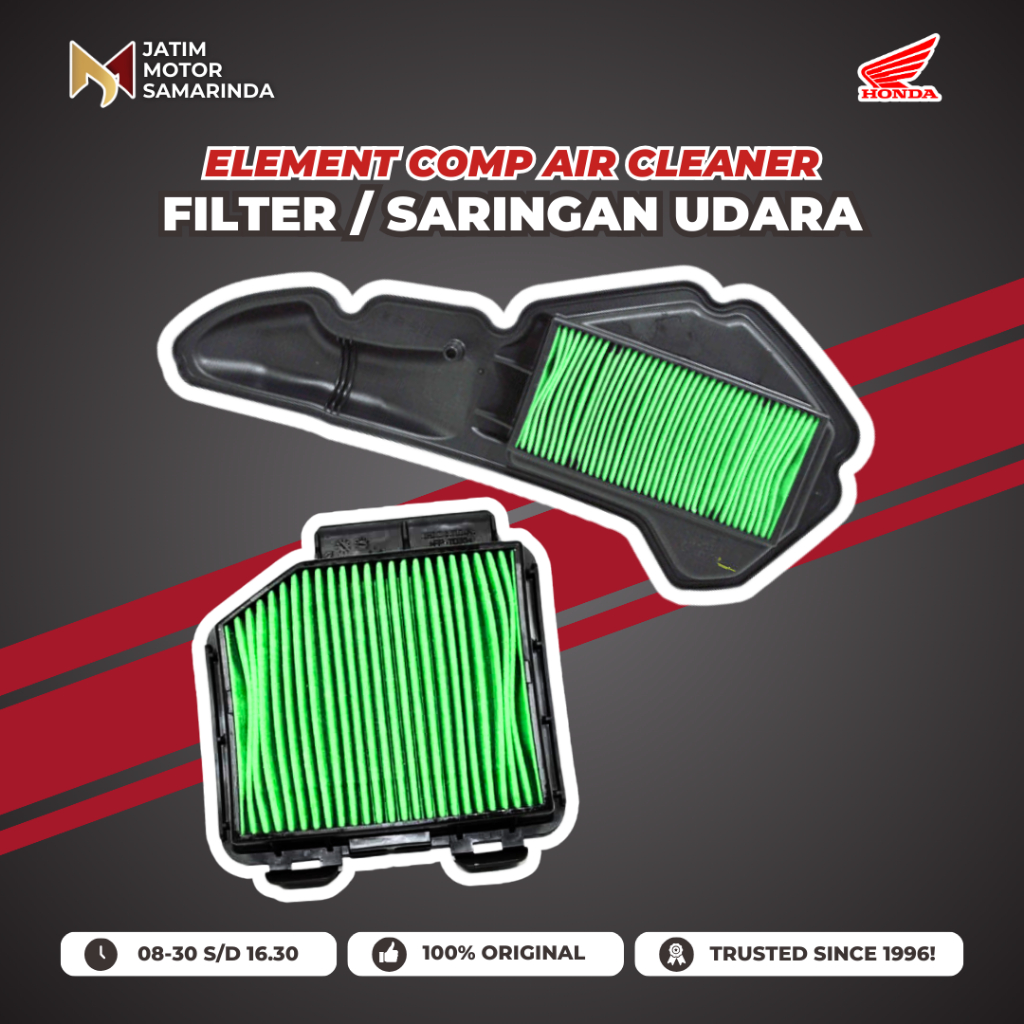 Jual Honda AHM Filter Udara Saringan Udara Element Comp Air Cleaner ...