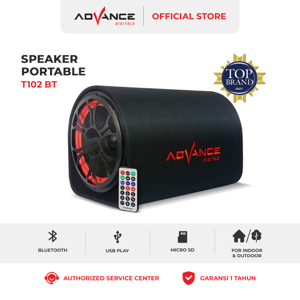 Jual Advance T102 BT - Multimedia Speaker with Subwoofer System ...