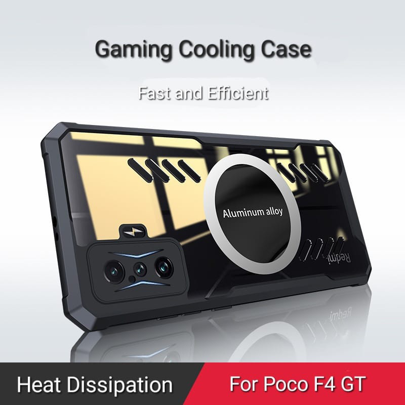 Jual Case Xiaomi Poco F3 / F4 / F4 GT / F5 Gaming Cooling Cover Heat ...