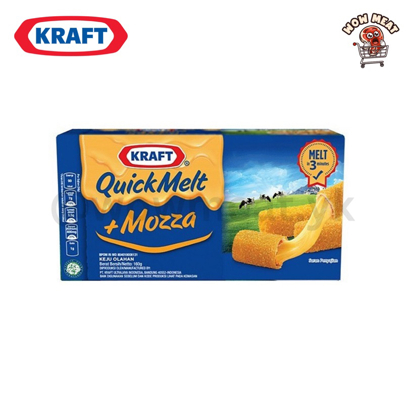 Jual Kraft Quick Melt Mozza Cheese 165 Gr | Shopee Indonesia