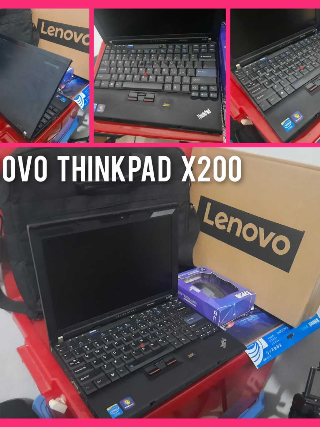 Jual Lenovo Thinkpad X200 Military series with fingerprint | Shopee ...