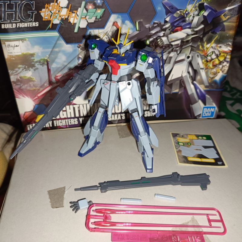 Jual HG 1/144 HGBF Lightning Gundam Try Fighters Bandai | Shopee Indonesia