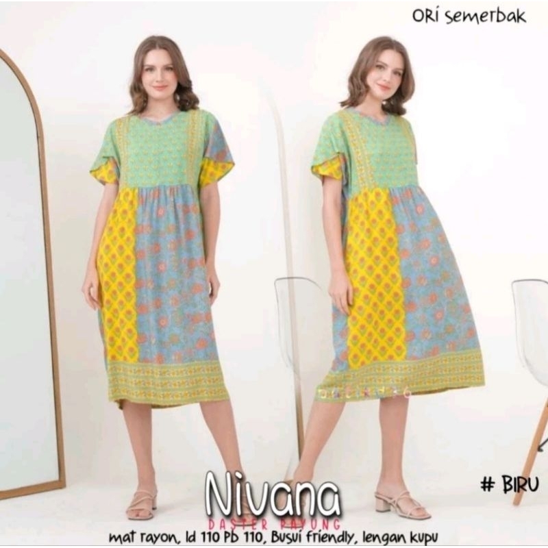 Jual SEMERBAK BATIK ORI SEKDRES DASTER PAYUNG JELITA HOMEDRESS KEKINIAN ...