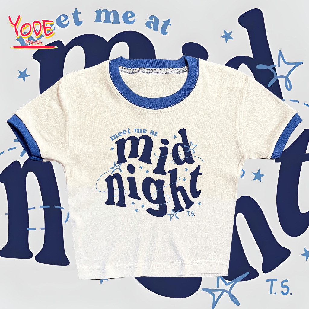 Jual Crop Top RINGER Taylor Swift Midninght y2k | Shopee Indonesia