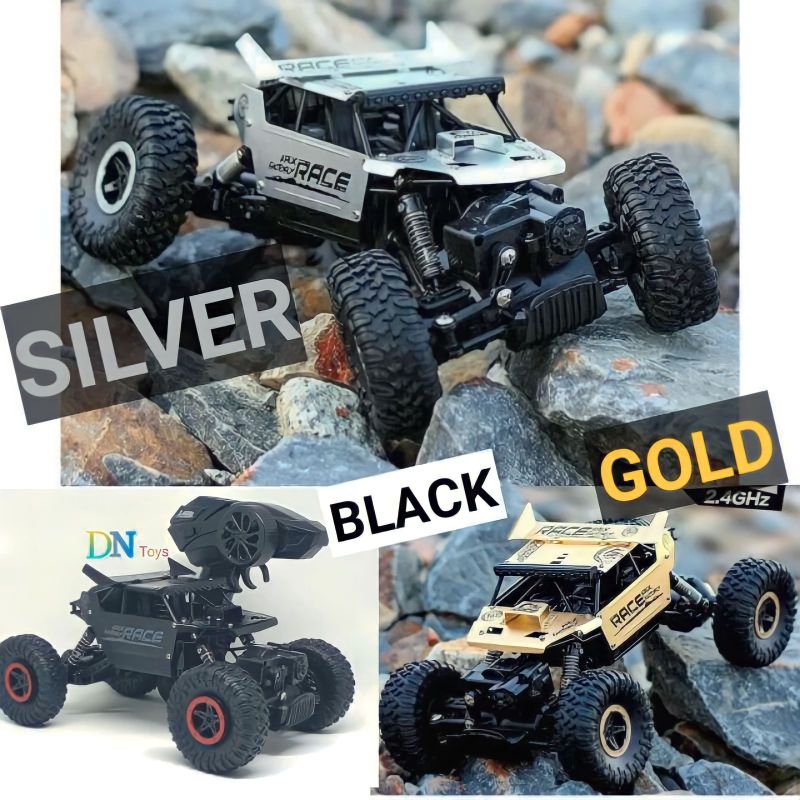 Jual Mainan Mobil Remote Control Besar OffRoad 4 WD Body Metal Mobil ...