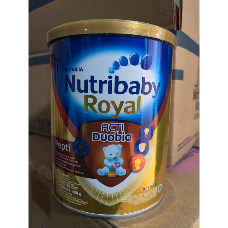 Jual Nutribaby Royal Pepti Junior Formula Bayi Bubuk 400 g | Shopee ...