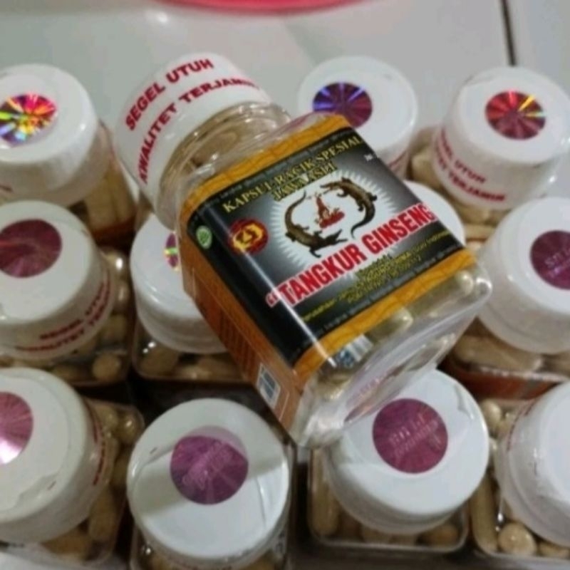 Jual TANGKUR GINSENG Kapsul PEGEL LINU | Shopee Indonesia