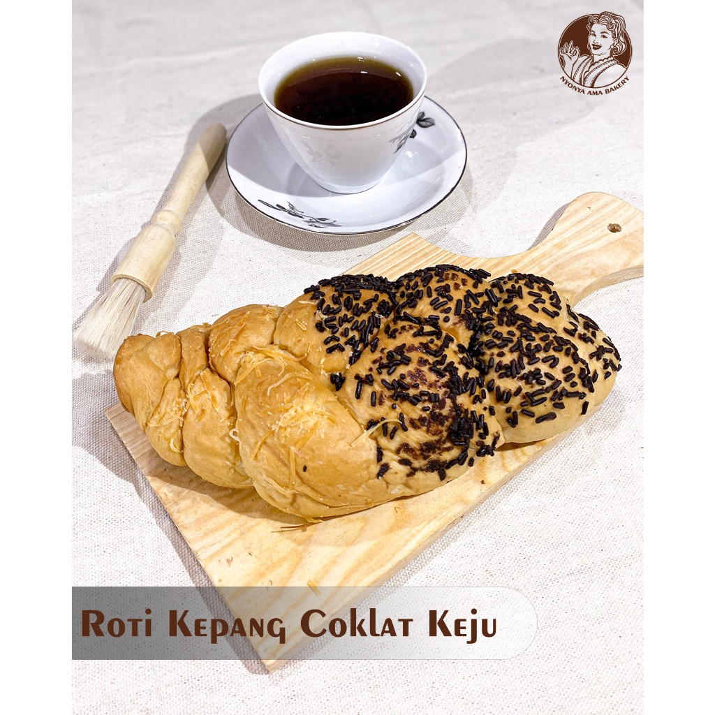 Jual Roti Kepang Coklat Keju Nyonya Ama Bakery Spesialis Roti Hajatan ...