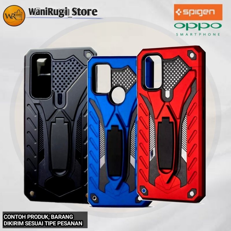 Jual Casing Hardcase Oppo A5S A7 F9 A12 Bahan Tebal With Standing ...