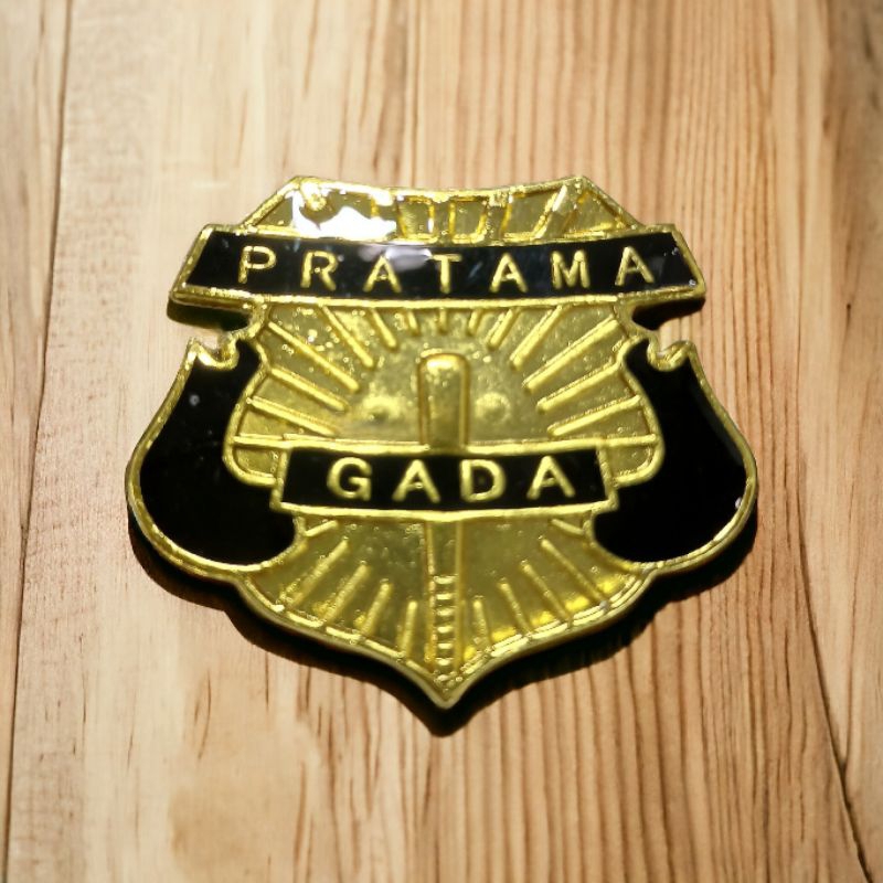 Jual Pin gada pratama peniti security satpam plat logam | Shopee Indonesia