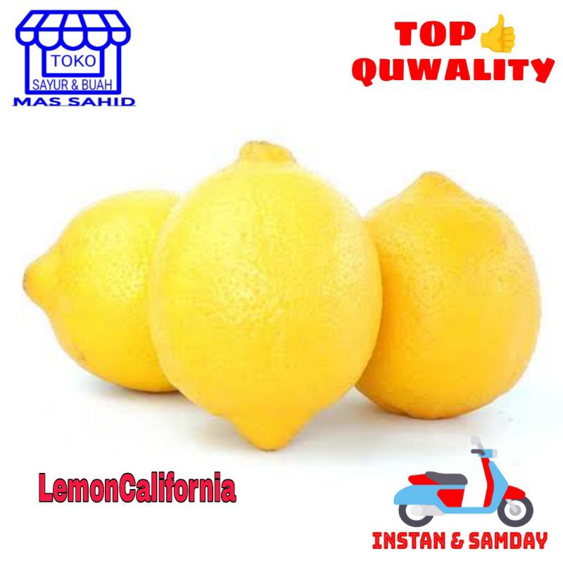 Jual Lemon import/Lokal California Jeruk Lemon Segar | Shopee Indonesia