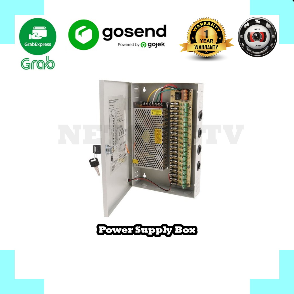 Jual Power Supply Box 30A 12V, 20A 12V, 10A 12V PSU Garansi 1 Tahun ...