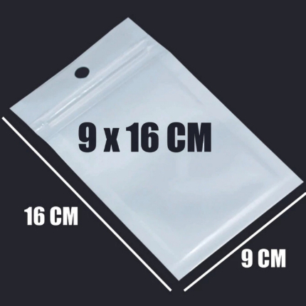 Jual Plastik Klip Putih Bening Ukuran 9x16cm | Shopee Indonesia