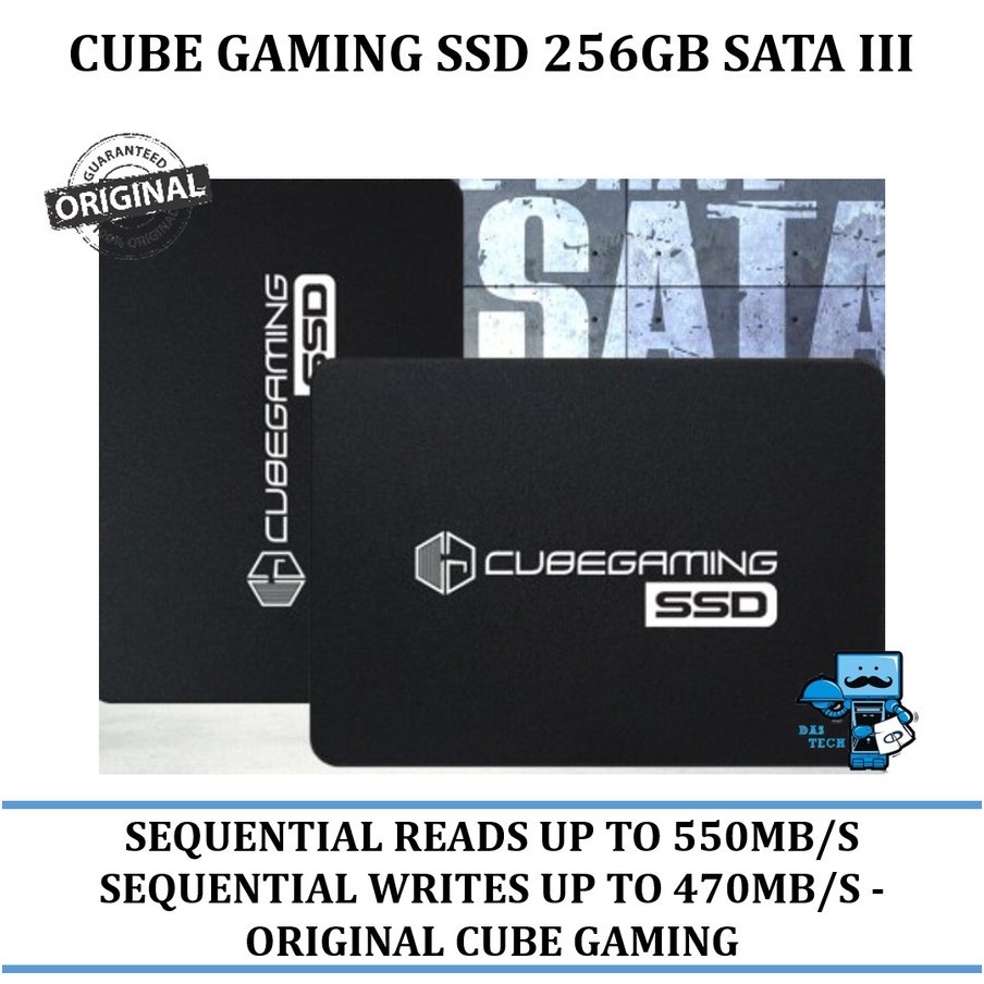 Jual Ssd Cube Gaming Ssd 256gb Sata III - Garansi Resmi | Shopee Indonesia