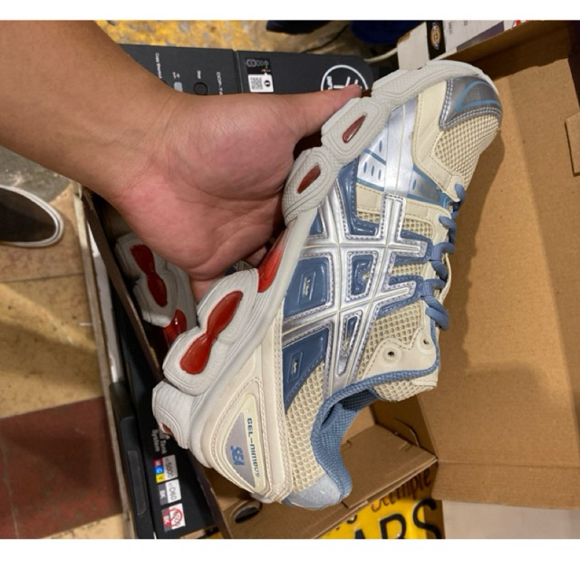 Jual ASICS GEL NIMBUS 9 wind and sea (BENJUT L.A) | Shopee Indonesia