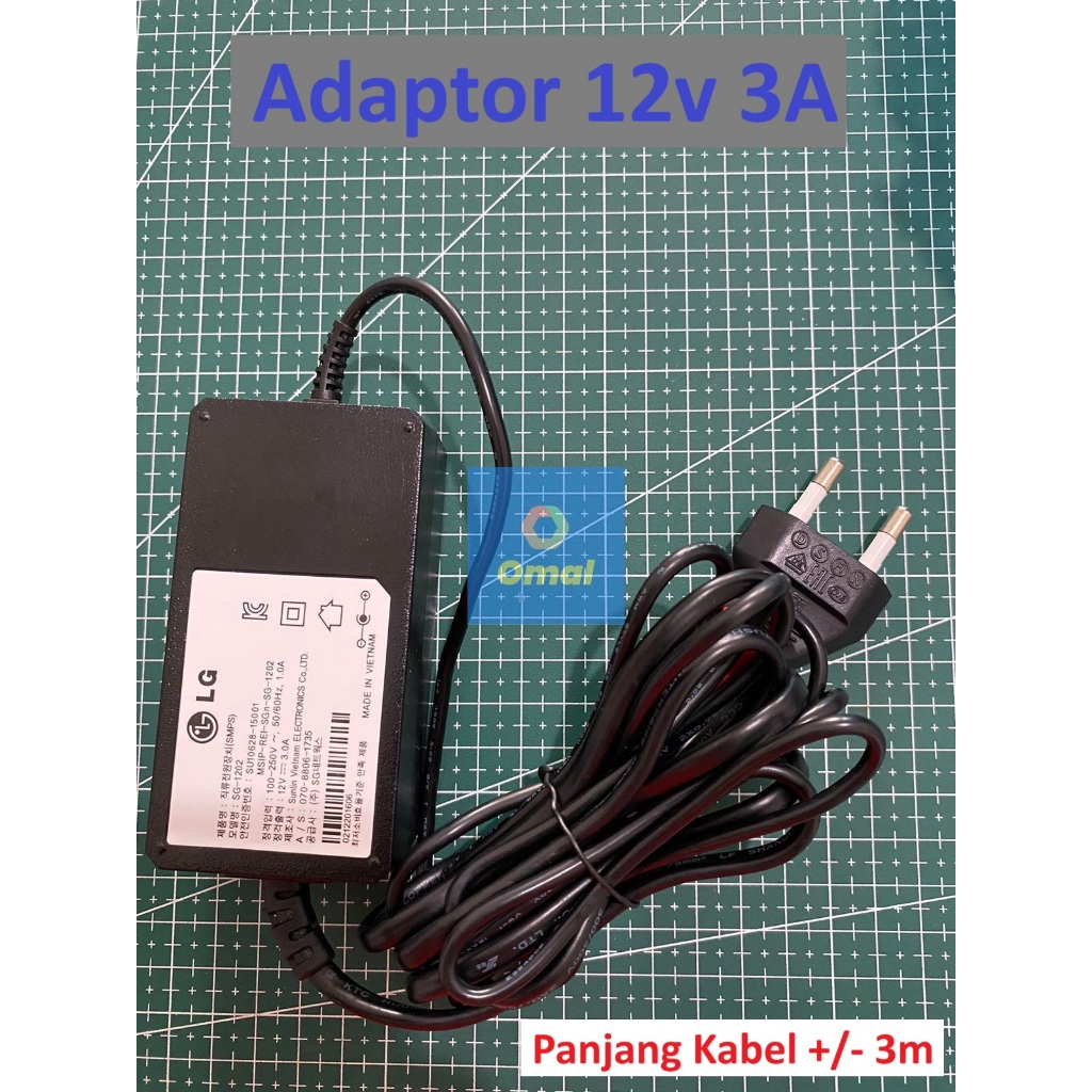 Jual Extra Adaptor 12v 3A Fan Cooling Router Modem STB Aquarium ...