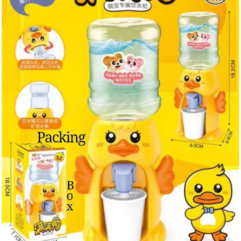 Jual Galon Dispenser mini mainan anak bebek kelinci | Shopee Indonesia