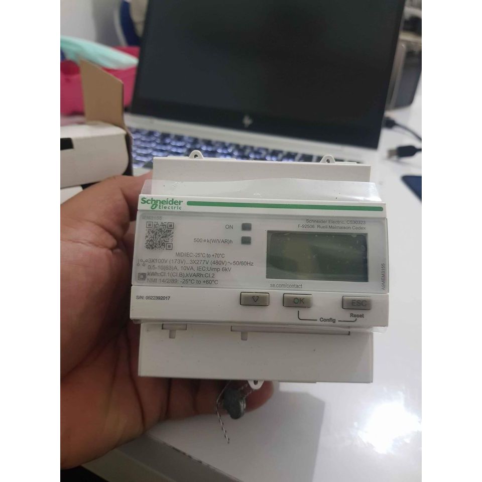 Jual Schneider kWH Meter A9MEM3155-TERA Original Schneider Electric ...