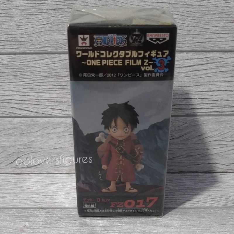 Jual WCF ONE PIECE LUFFY FILM Z VOL.3 FZ017 | Shopee Indonesia