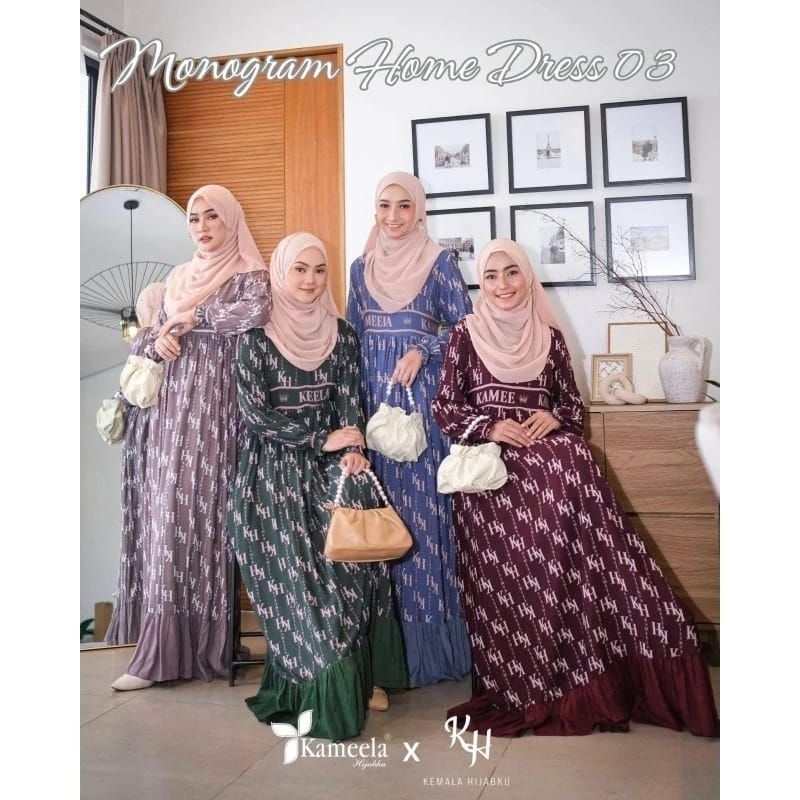 Jual Home dress by kameela Hijabku / KAMEELA HIJABKU Mhd 03 , home ...