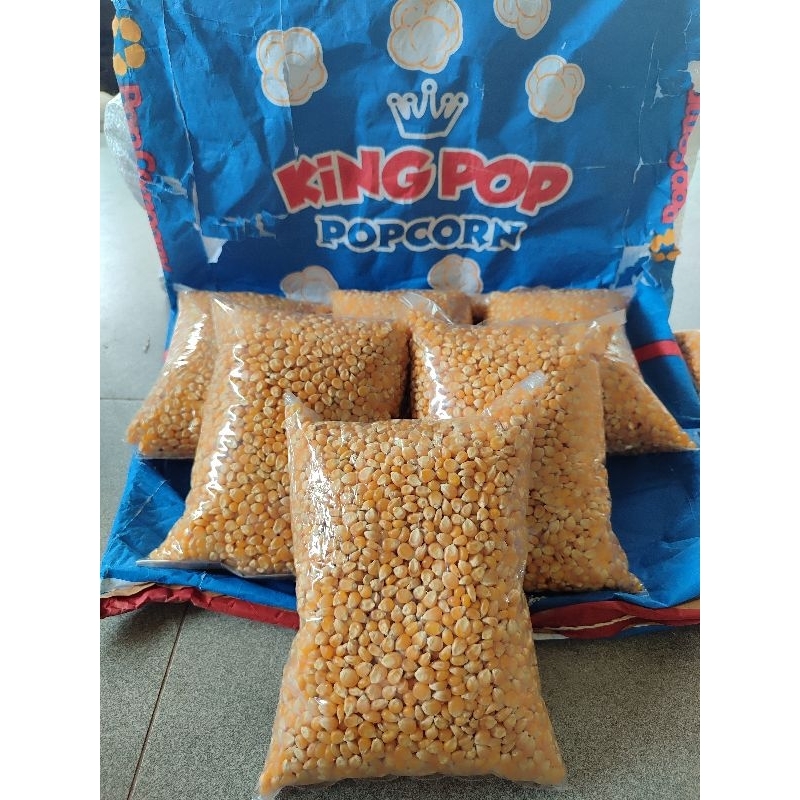 Jual JAGUNG POPCORN MERK KINGPOP KEMASAN 1KG UNTUK JAGUNG BRONDONG ...