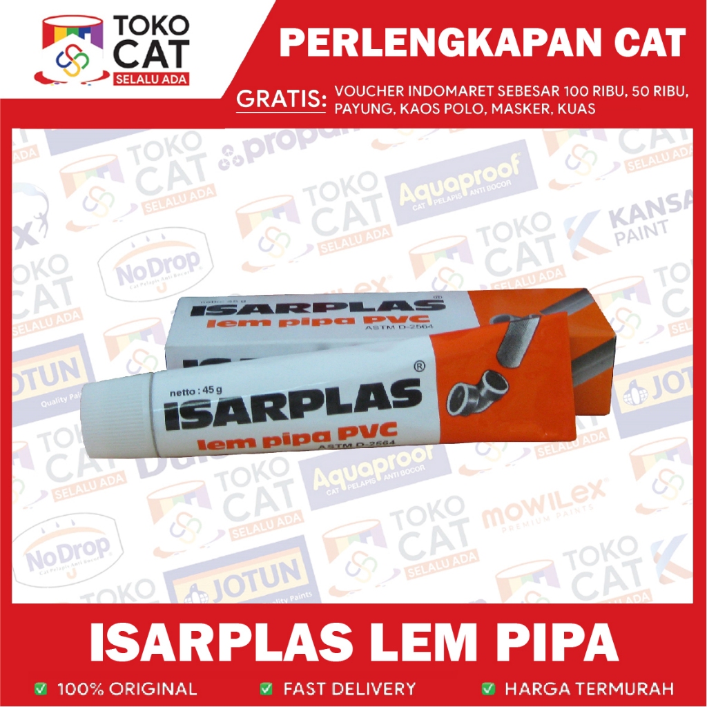 Jual Lem Isarplas Tube | Lem PVAC Tube | Lem Pipa Fox | Isarplas Tube 40 gr | Shopee Indonesia