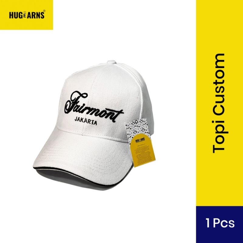 Jual HUGeARNS - Topi Custom Bordir Premium / Topi Custom Corporate ...