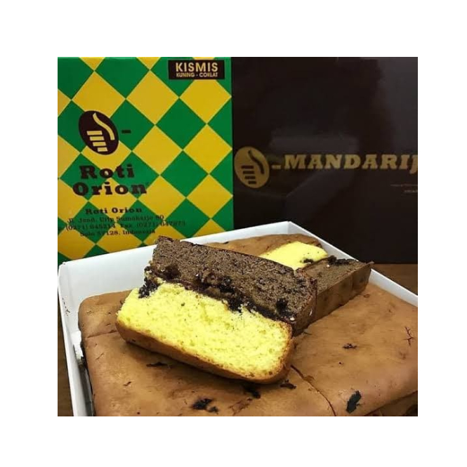 Jual ROTI LAPIS ROTI MANDARIN ORION Kecil Kismis Oleh-Oleh Khas Solo ...