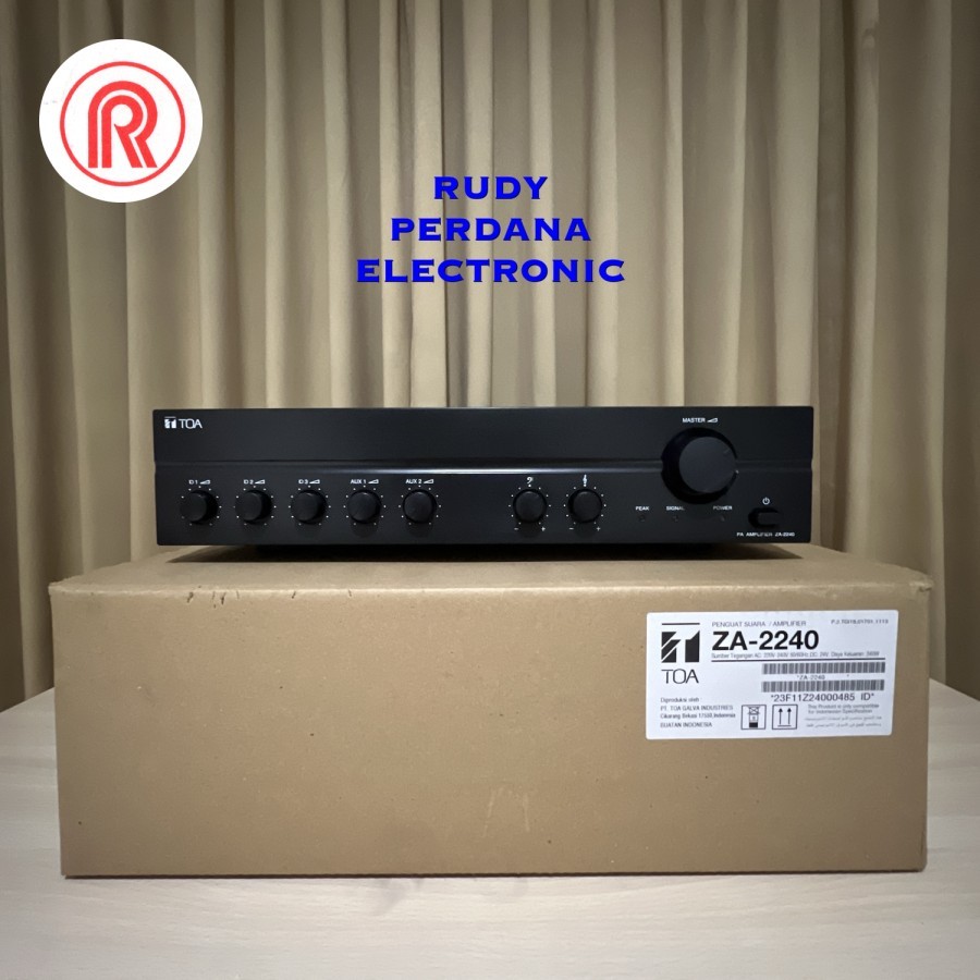 Jual MIXER POWER AMPLIFIER 240W 240 WATT TOA ZA-2240 | Shopee Indonesia