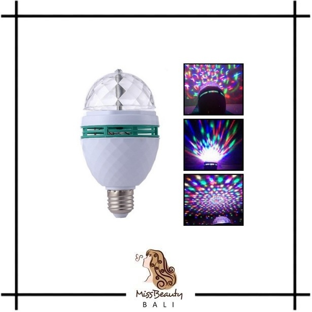 Jual Lampu Disco / Lampu Putar Full Colour Rotating Party Lamp LED ...