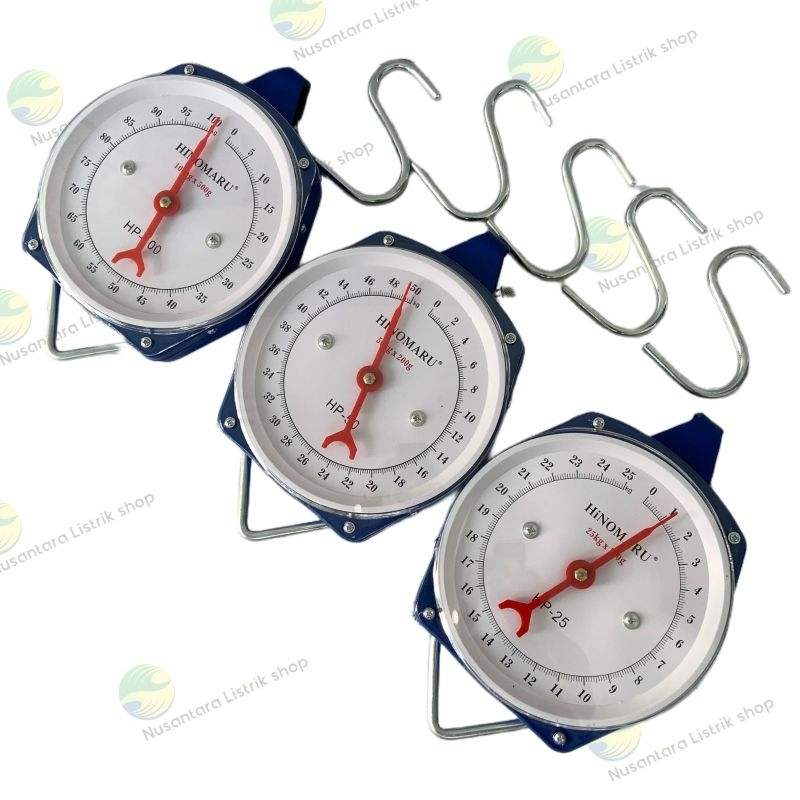 Jual Timbangan Gantung Besi Hinomaru 25Kg/50Kg/100Kg/200Kg Hanging ...