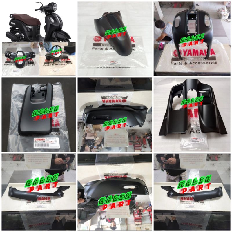 Jual BODY HALUS FAZZIO 125 HITAM DOFF ORIGINAL YAMAHA | Shopee Indonesia