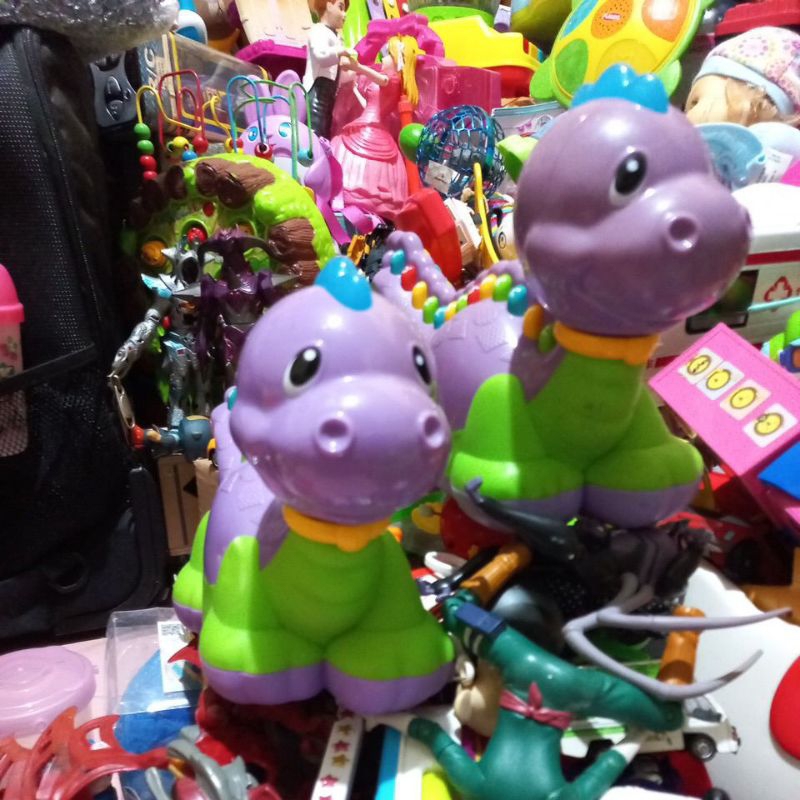 Jual LeapFrog Leap Frog Alphabet Learning Dinosaur Lettersaurus ...