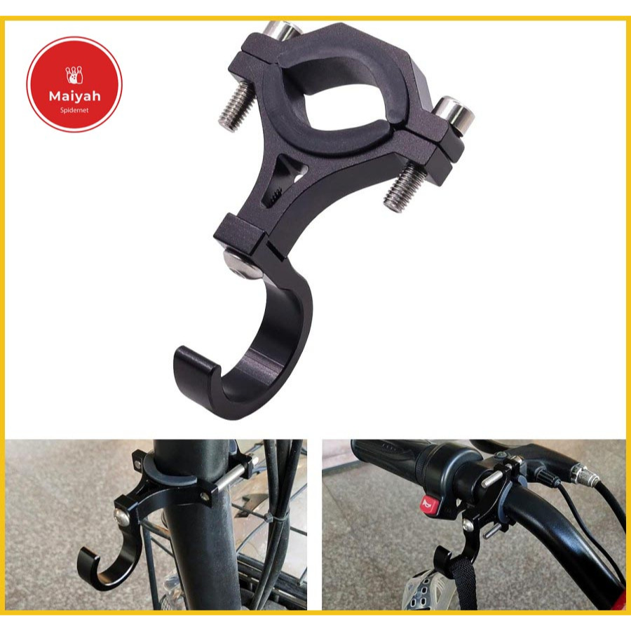 Jual Kait Hook Cantolan Aluminium Stang Sepeda Motor Kursi Roda ...