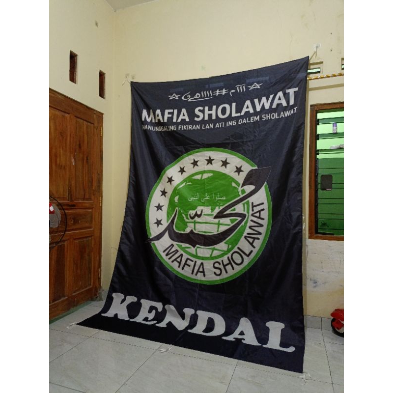 Jual BENDERA FULL PRINTING MAFIA SHOLAWAT//BISA PAKAI DESAIN SENDIRI ...