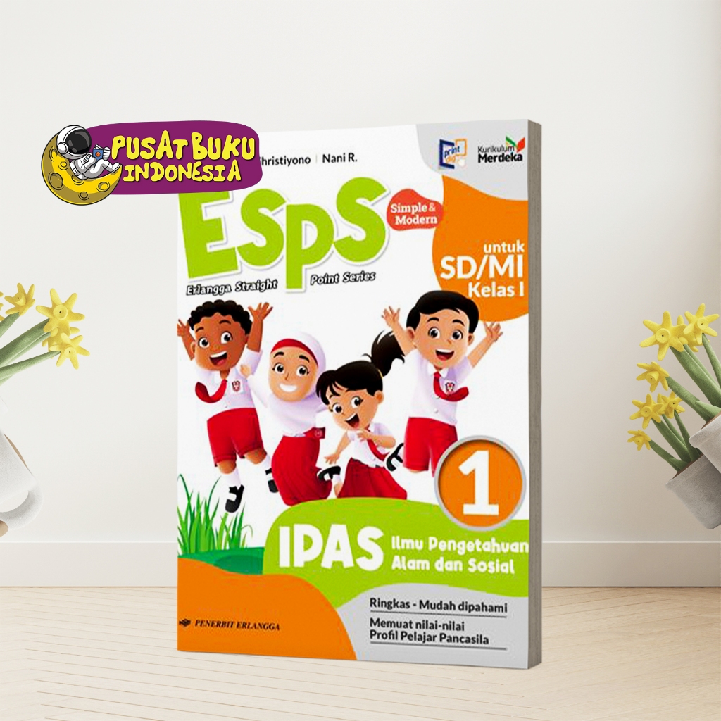 Jual Buku Pelajaran SD/MI Kelas 1 ESPS IPAS: Jelajah Alam Semesta ...