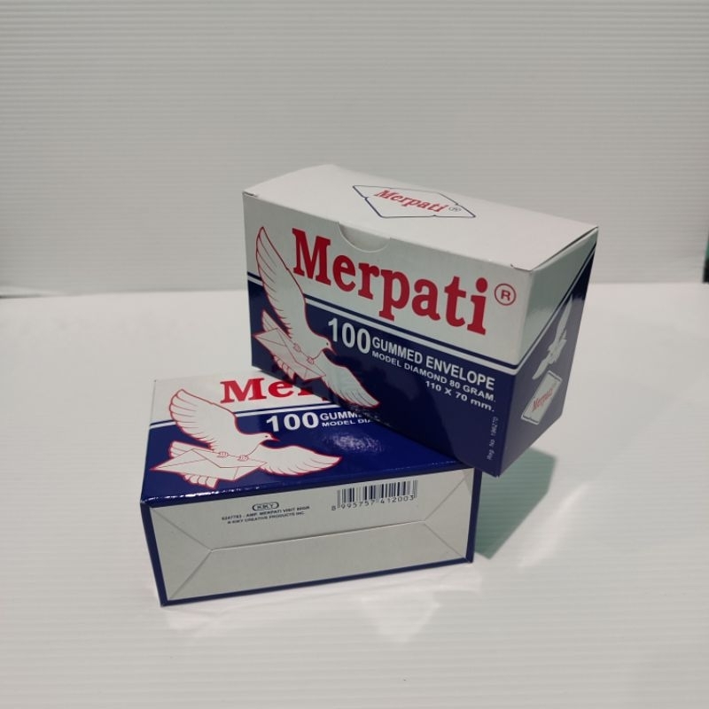 Jual AMPLOP KECIL MERPATI BIRU / AMPLOP KONDANGAN PUTIH MERPATI ...