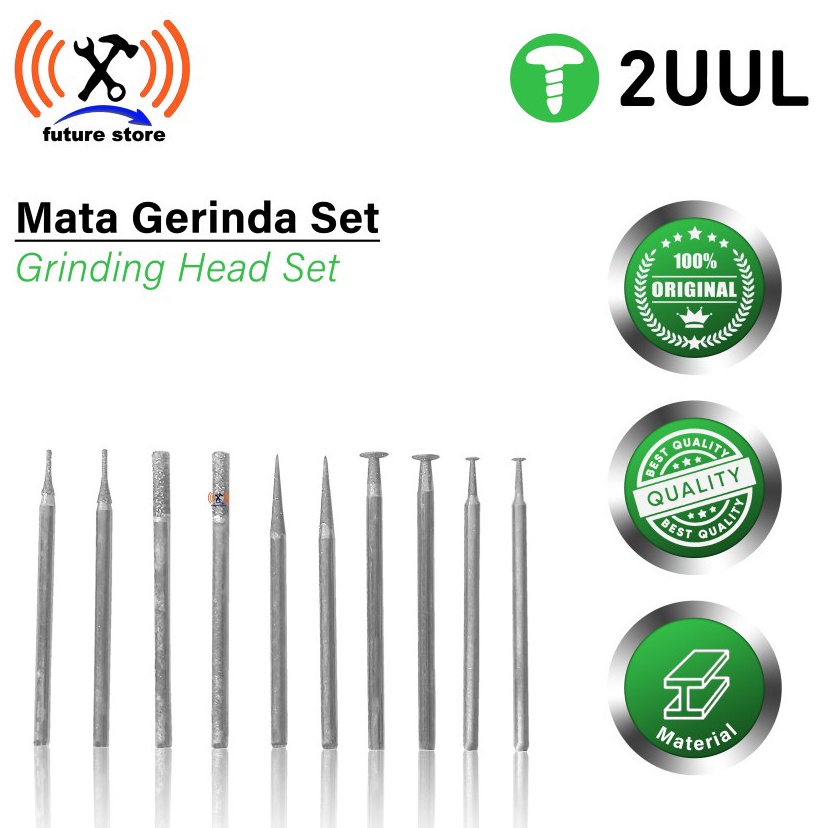 Jual 2UUL DA82 Mata Gerinda Mini Mata Bor Mini Diamond Amplas 1 Pcs Ori ...