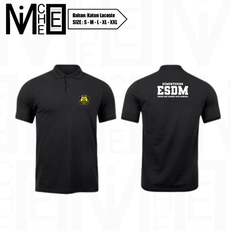 Jual Kaos Polo Kementerian ESDM | Shopee Indonesia