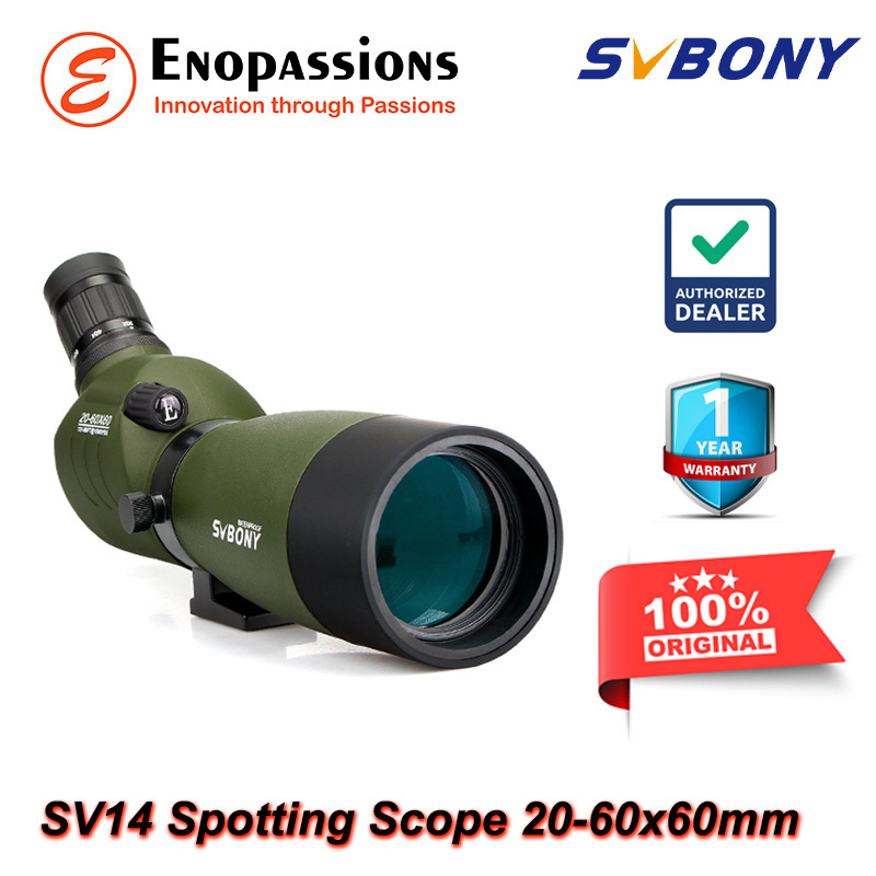 Jual Svbony SV14 Zoom Spotting Scope 20-60x60mm BAK4 FMC | Shopee Indonesia