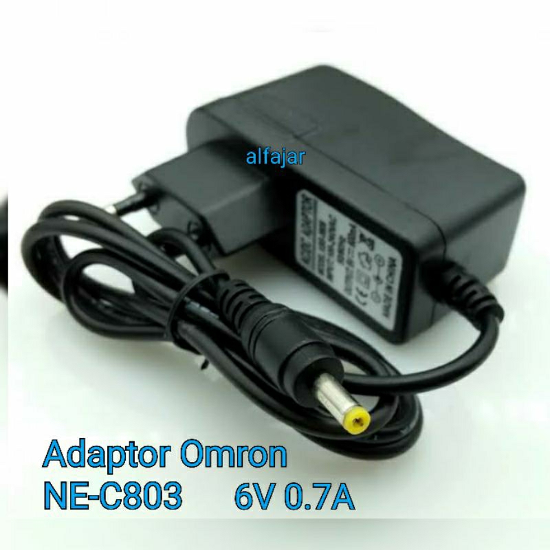 Jual Adaptor Charger Nebulizer Omron NE C803 NE-C803x 6V 0.7A | Shopee ...