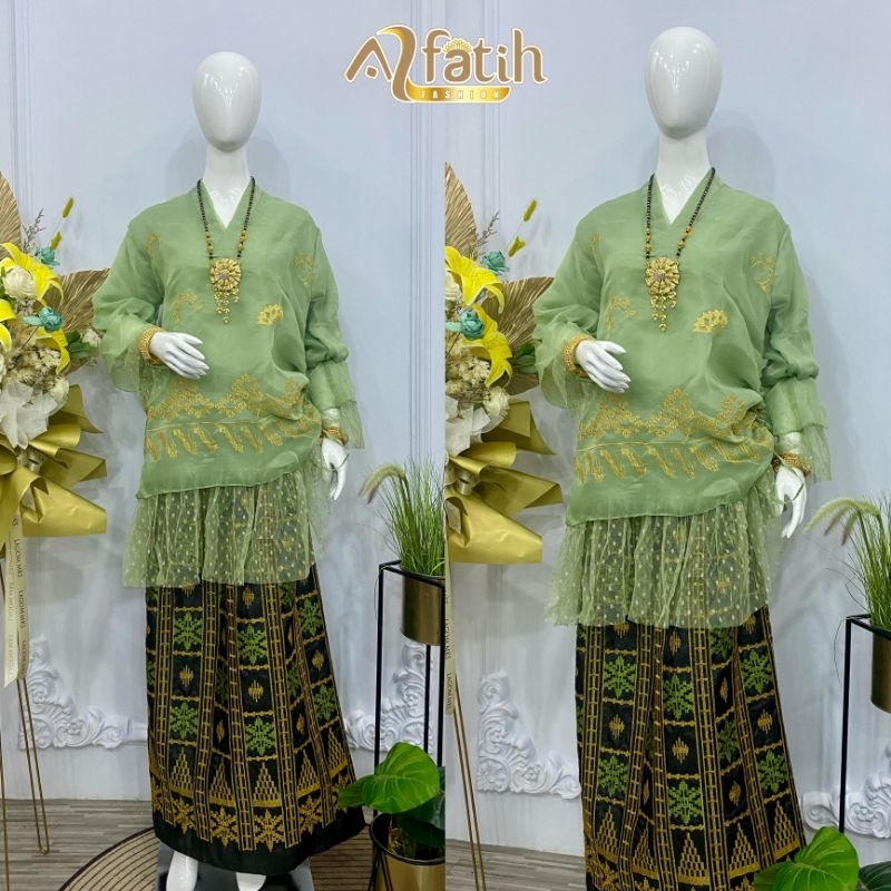 Jual BAJU BODO ORGANZA MURAH BORDIR KIPAS MIX TUTU MEWAH MAKASSAR BUGIS ...