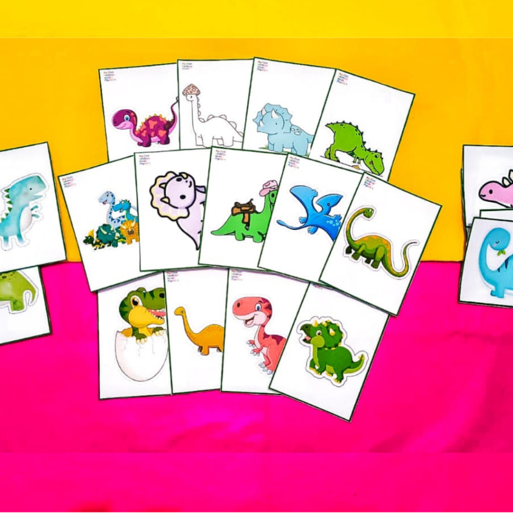 Jual Worksheet Aktivitas Menggunting Mainan Motorik Halus Anak Mainan ...