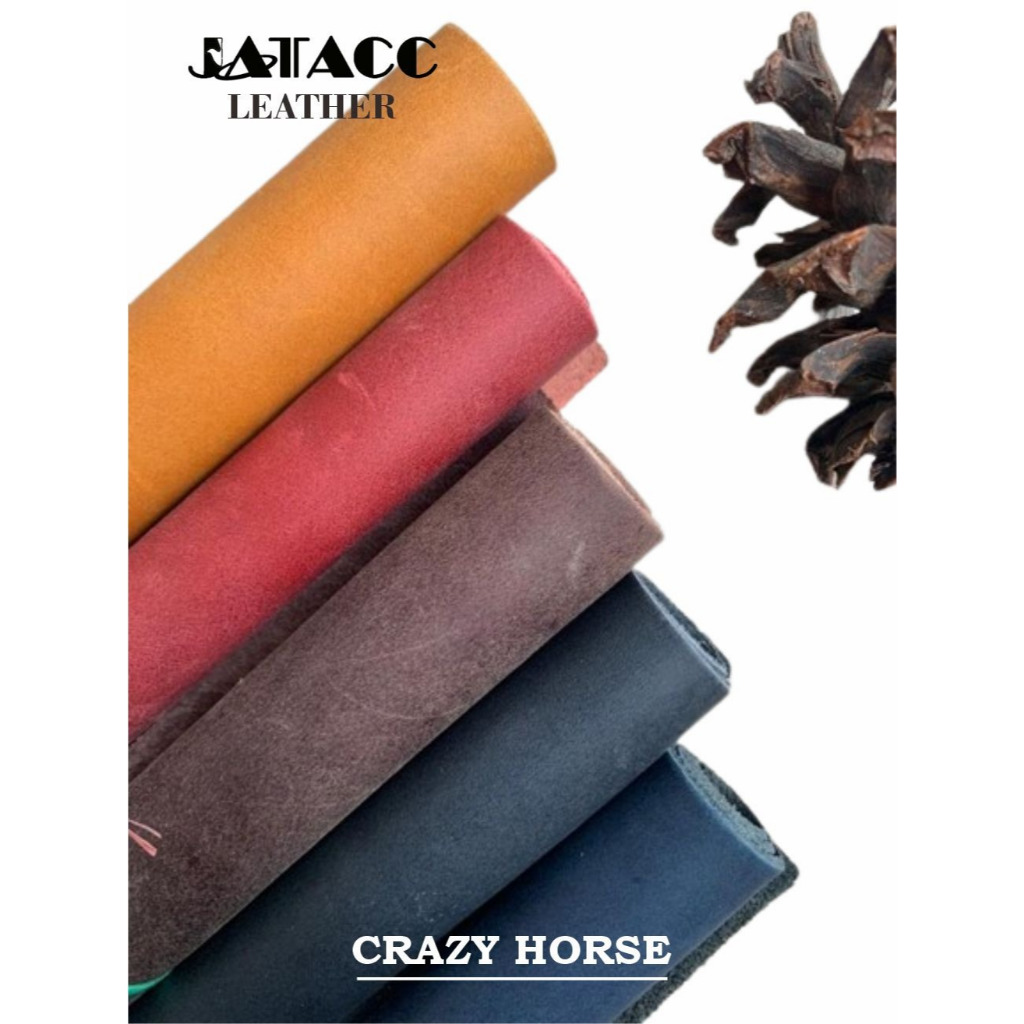 Jual Kulit Sapi Lembaran CH Premium / Kulit Sapi Crazy Horse Leather ...