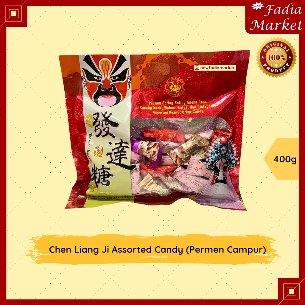 Jual [PERMEN IMLEK] Chen Liang Ji Assorted Peanut Crisp Candy (Permen ...