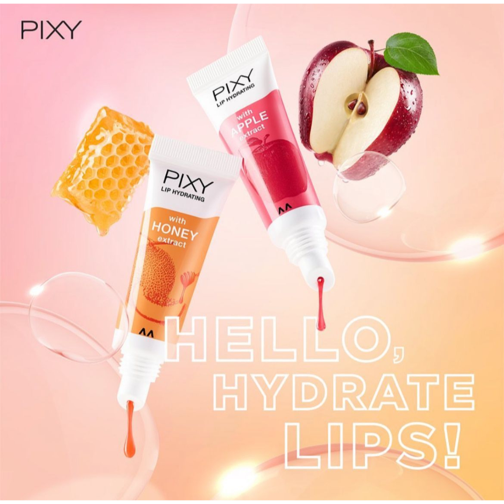 Jual PIXY Lip Hydrating 01 Apple Oh Apple | 02 Honey It’s Me | Pixy ...