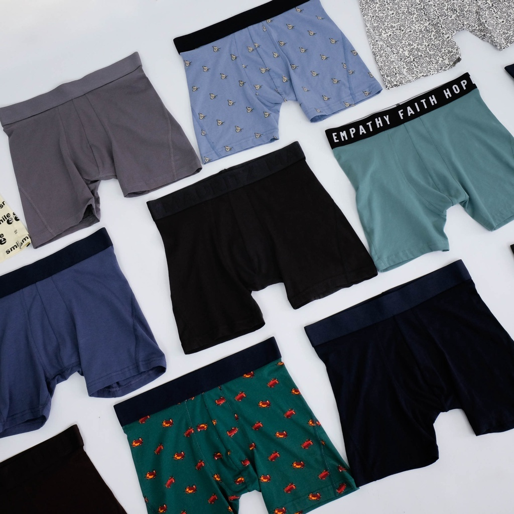 Jual Celana Dalam Boxer Katun Brief Pria Men boxer Short Trunks Strech ...
